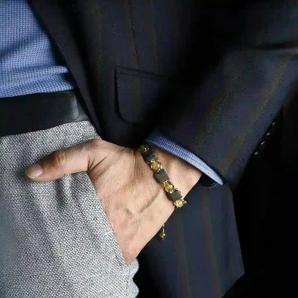 Original Pyrite Bracelet for Protection & Power