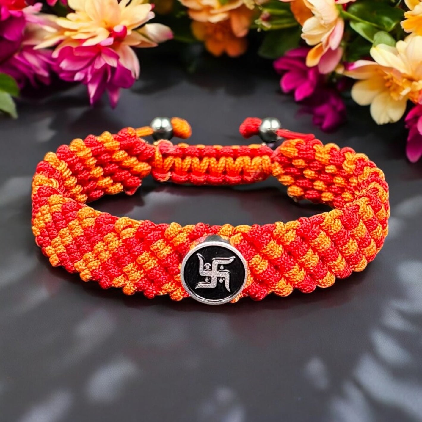 Swastik Kalawa Thread Bracelet of Prosperity & Protection – Justwowfactory
