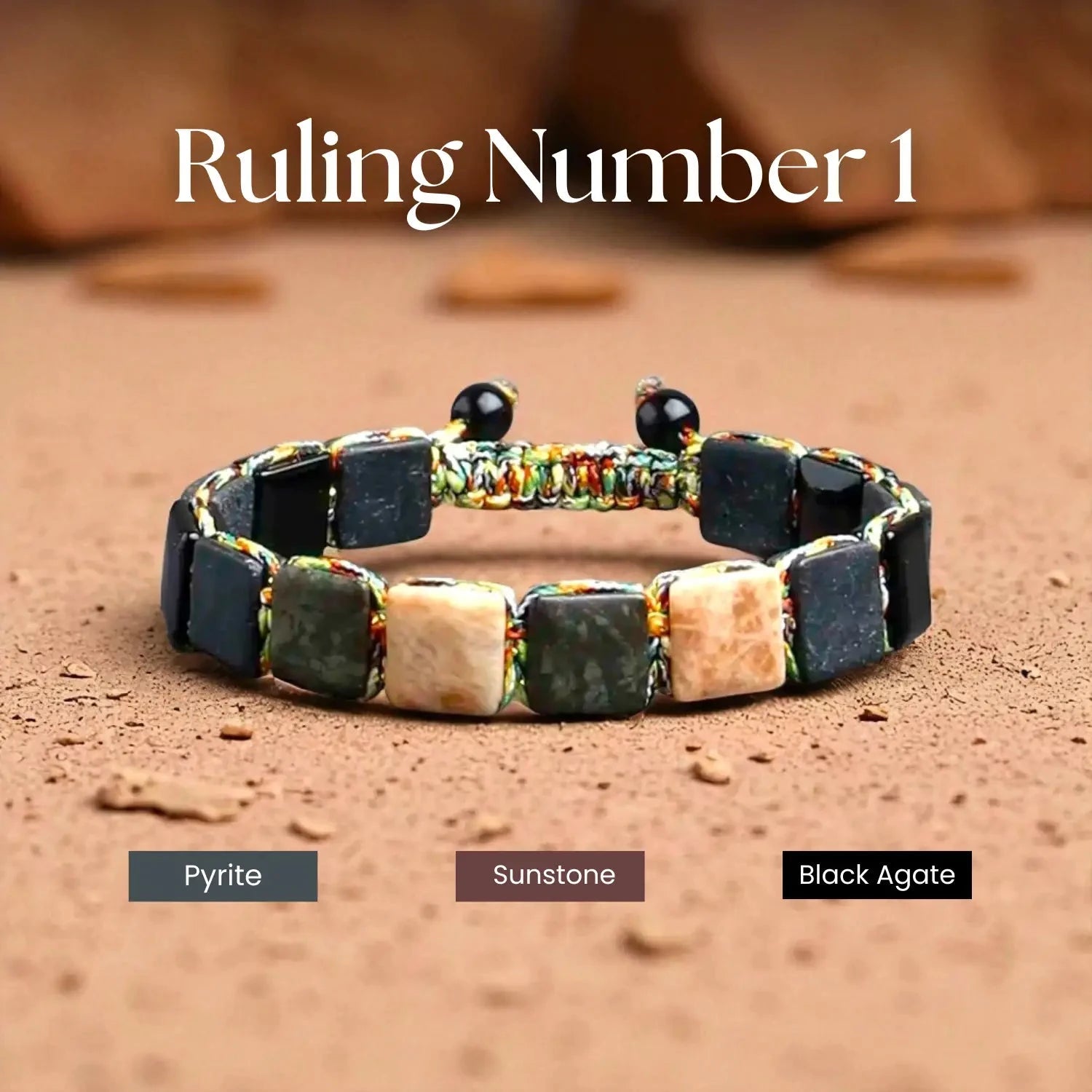 Ruling Number 1 Bracelet – Numerology Bracelet for Confidence & Success