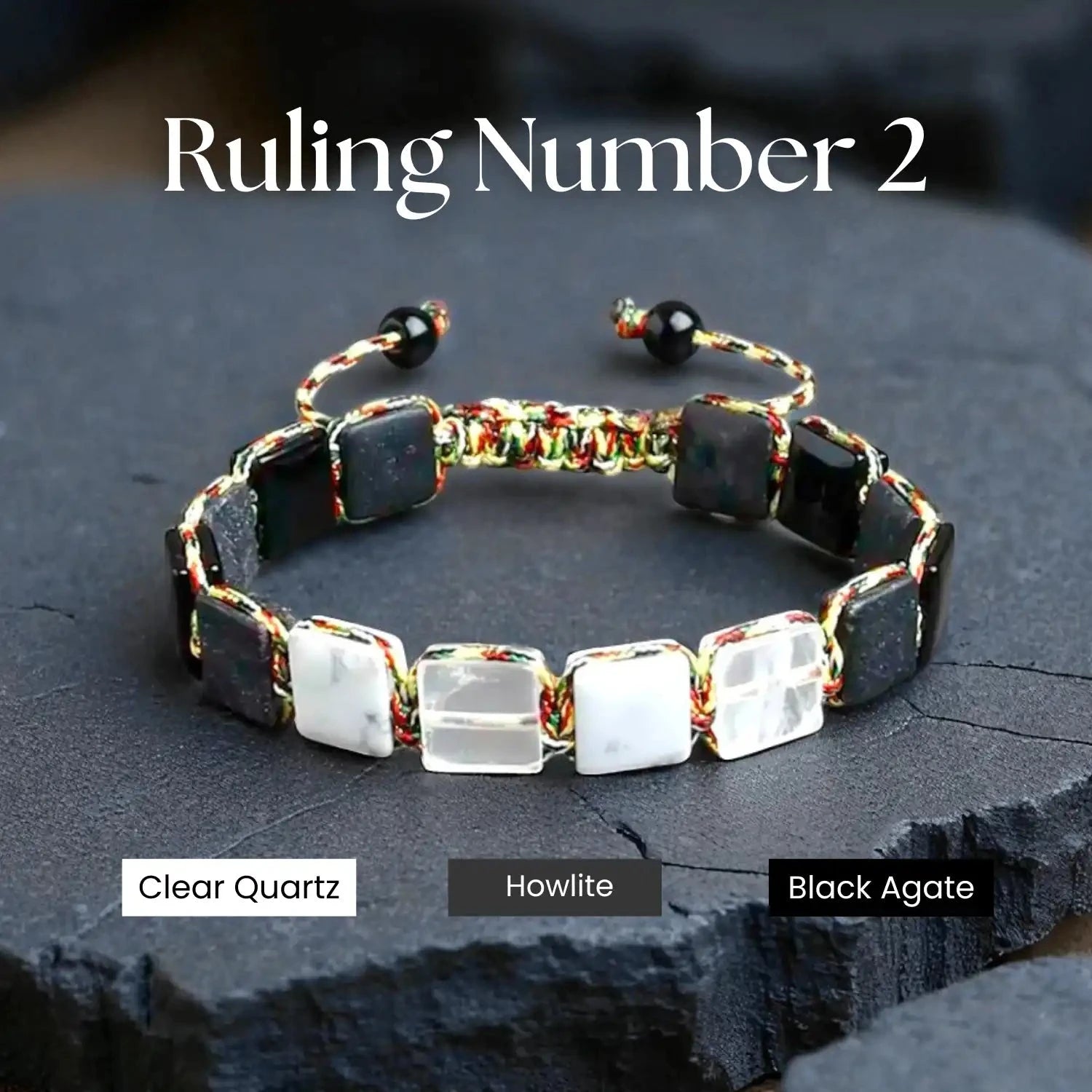 Ruling Number 2 Bracelet – Enhance Emotional Harmony & Well-being ...