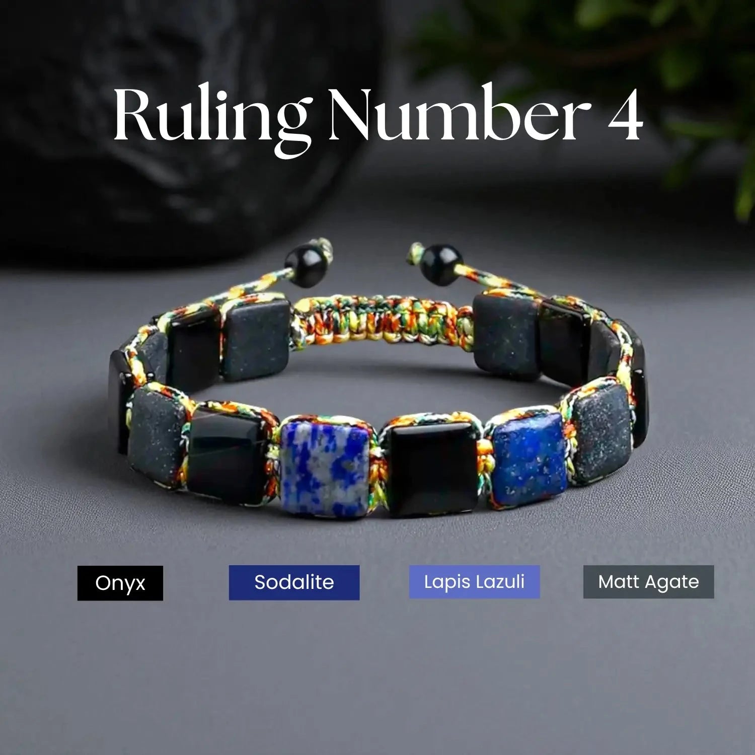 Ruling Number 4 Bracelet - Stability & Growth