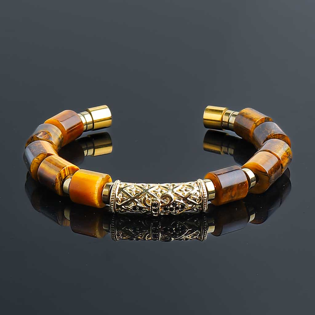 Tiger Eye Bracelet for Strength & Focus | JustWowFactory Tiger Eye Bracelet for Strength & Focus | JustWowFactory